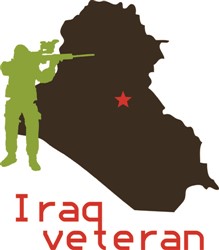 Iraq Veteran SVG cut file at EmbroideryDesigns.com | EmbroideryDesigns.com