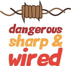 Dangerous print art print art at EmbroideryDesigns.com ...