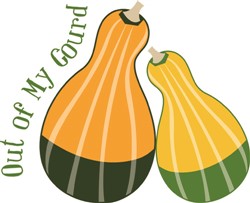Out Of My Gourd print art print art at EmbroideryDesigns.com ...