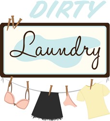 Dirty Laundry SVG cut file at EmbroideryDesigns.com | EmbroideryDesigns.com