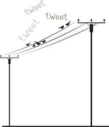 Tweet print art print art at EmbroideryDesigns.com | EmbroideryDesigns.com