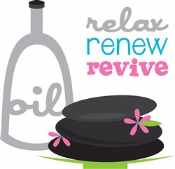 Relax Renew Revive SVG cut file at EmbroideryDesigns.com ...