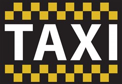 Taxi print art print art at EmbroideryDesigns.com | EmbroideryDesigns.com