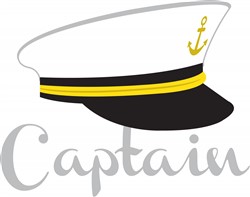 Captain print art print art at EmbroideryDesigns.com ...