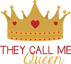 Queen print art print art at EmbroideryDesigns.com | EmbroideryDesigns.com