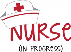 Nurse In Progress print art print art at EmbroideryDesigns.com ...