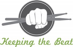 Keeping The Beat print art print art at EmbroideryDesigns.com ...