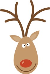 Rudolph SVG cut file at EmbroideryDesigns.com | EmbroideryDesigns.com