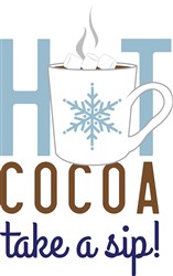 Take A Sip print art print art at EmbroideryDesigns.com ...