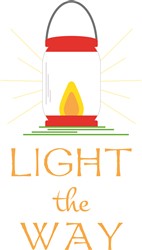 Light The Way print art print art at EmbroideryDesigns.com ...