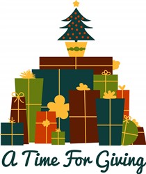 A Time For Giving print art print art at EmbroideryDesigns.com ...