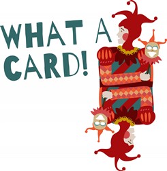 What A Card print art print art at EmbroideryDesigns.com ...