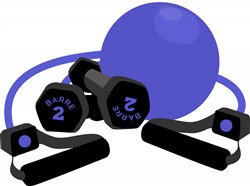 Exercise Equipment print art print art at EmbroideryDesigns.com ...