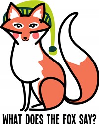 What Does Fox Say print art print art at EmbroideryDesigns.com ...