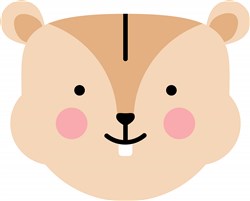 Cartoon Chipmunk print art print art at EmbroideryDesigns.com ...