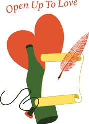 Open Love print art print art at EmbroideryDesigns.com ...