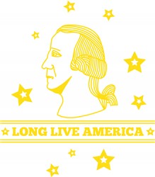 Long Live America print art print art at EmbroideryDesigns.com ...