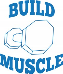 Build Muscle print art print art at EmbroideryDesigns.com ...