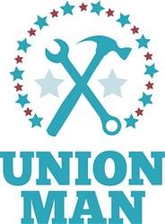 Patriotic Union Man print art print art at EmbroideryDesigns.com ...