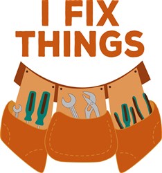 I Fix Things print art print art at EmbroideryDesigns.com ...