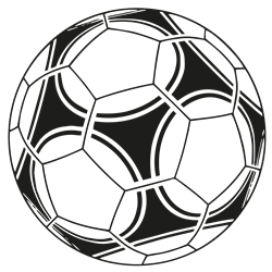 Soccer Ball SVG cut file at EmbroideryDesigns.com | EmbroideryDesigns.com