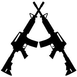 Machine Guns SVG cut file at EmbroideryDesigns.com | EmbroideryDesigns.com