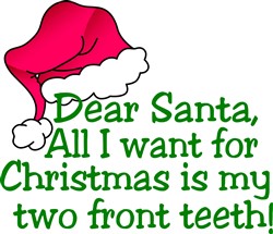 My Two Front Teeth print art print art at EmbroideryDesigns.com ...