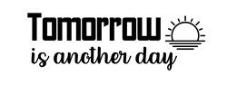 tomorrow is another day SVG cut file at EmbroideryDesigns.com ...