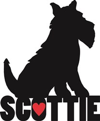 Scottie Heart SVG cut file at EmbroideryDesigns.com | EmbroideryDesigns.com