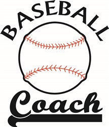BASEBALL COACH SVG cut file at EmbroideryDesigns.com ...