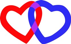 JOINED HEARTS print art print art at EmbroideryDesigns.com ...