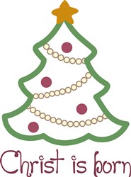 CHRIST IS BORN APPLIQUE SVG cut file at EmbroideryDesigns.com ...