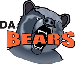 DA BEARS print art print art at EmbroideryDesigns.com ...