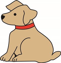 LITTLE PUPPY DOG print art print art at EmbroideryDesigns.com ...