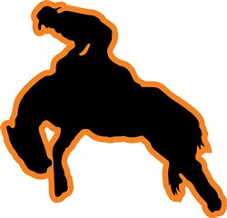 BRONC RIDER SVG cut file at EmbroideryDesigns.com | EmbroideryDesigns.com