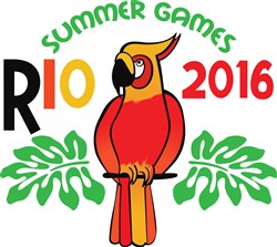 RIO SUMMER GAMES print art print art at EmbroideryDesigns.com ...