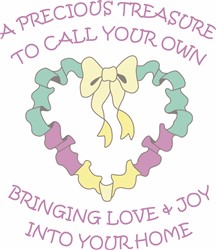 PRECIOUS TREASURE print art print art at EmbroideryDesigns.com ...