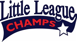 LITTLE LEAGUE CHAMPS SVG cut file at EmbroideryDesigns.com ...