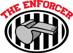 THE ENFORCER SVG cut file at EmbroideryDesigns.com | EmbroideryDesigns.com