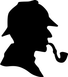 Sherlock Holmes SVG cut file at EmbroideryDesigns.com ...