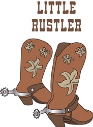 Little Rustler print art print art at EmbroideryDesigns.com ...