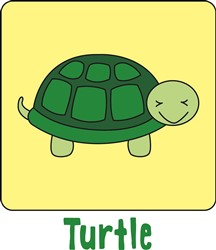 Turtle Square print art print art at EmbroideryDesigns.com ...