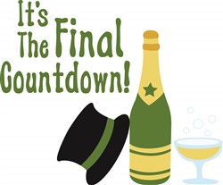 Final Countdown print art print art at EmbroideryDesigns.com ...