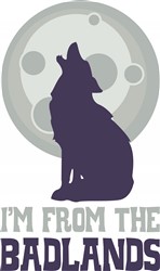 Coyote Badlands SVG cut file at EmbroideryDesigns.com ...