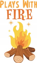 Plays With Fire print art print art at EmbroideryDesigns.com ...