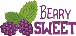 Berry Sweet print art print art at EmbroideryDesigns.com ...