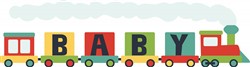 Baby Train SVG cut file at EmbroideryDesigns.com | EmbroideryDesigns.com