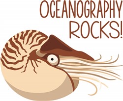 Oceanography Rocks print art print art at EmbroideryDesigns.com ...