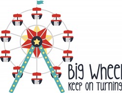 Big Wheel print art print art at EmbroideryDesigns.com ...