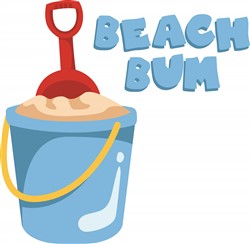 Beach Bum print art print art at EmbroideryDesigns.com ...